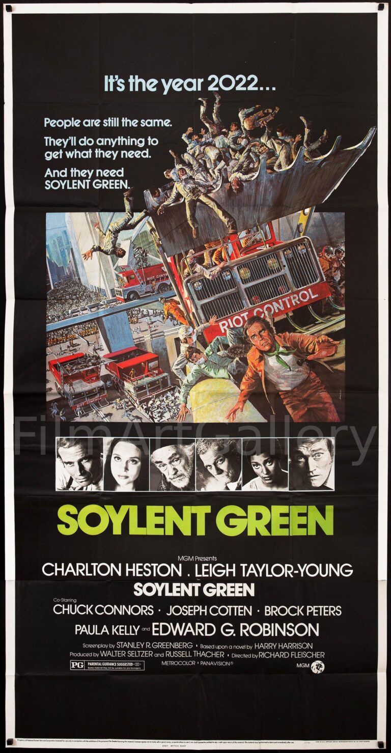 Movie / Book Comparison “Soylent Green” VS. “Make Room! Make Room ...